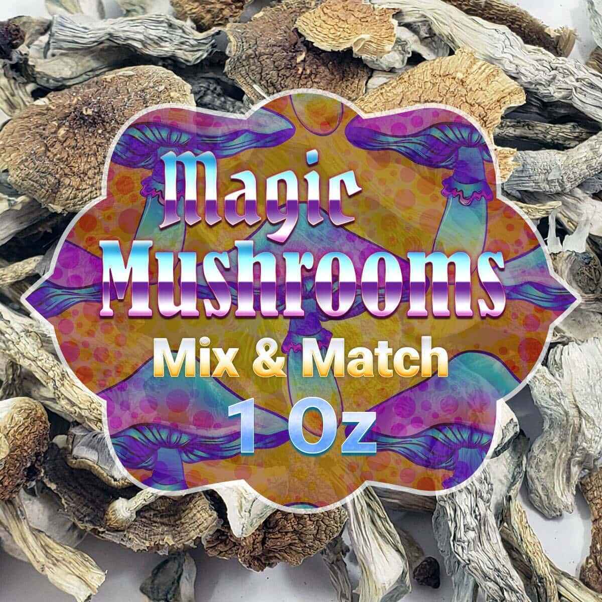 Magic Mushroom Mix & Match - Ounce - Shrooms Direct