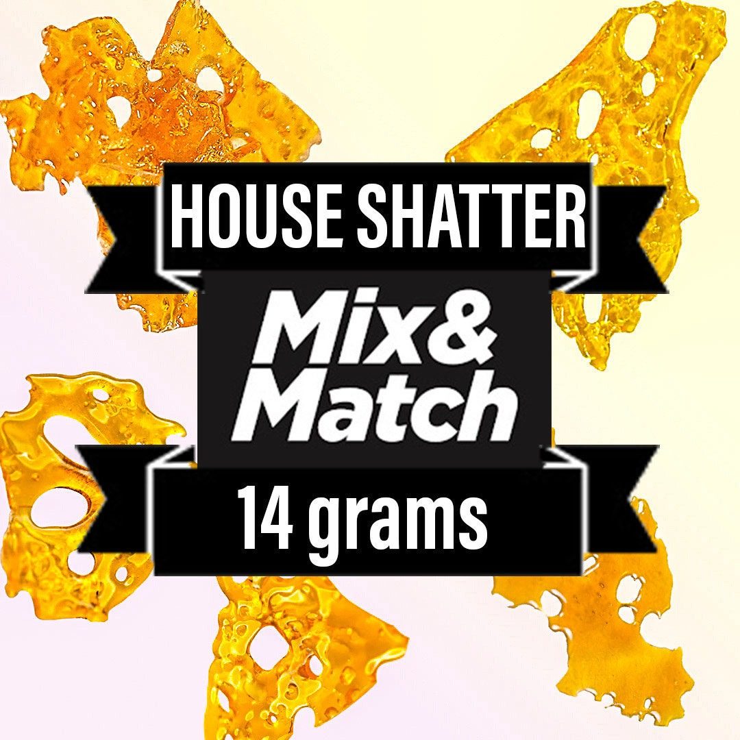 House Shatter Mix And Match Half Ounce (14grams) In Canada